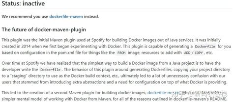 spotify官方推荐maven插件构建docker镜像 知乎