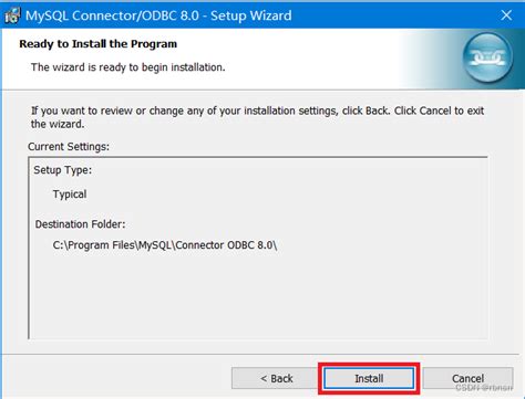 Mysql数据库odbc连接器安装mysql Connector Odbc Csdn博客