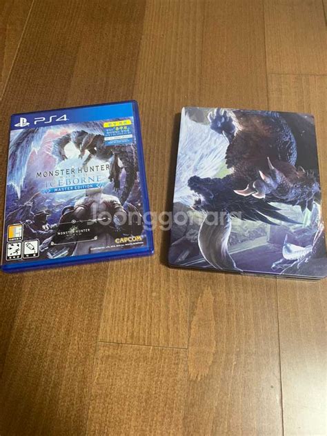 Ps4 몬스터헌터 월드 아이스본 마스터에디션 게임타이틀 중고나라