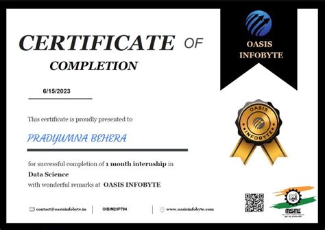 pradyumna behera on linkedin connections oasisinfobyte oibsip