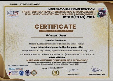 Shivanshu Sagar On Linkedin Achievement Deeplearning