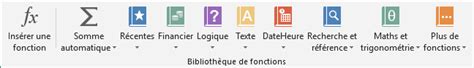 Comment Insérer Des Fonctions Dans Des Formules Microsoft Excel 2016