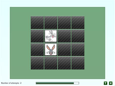 Bugs Bunny Memory Play Online On Flash Museum 🕹️