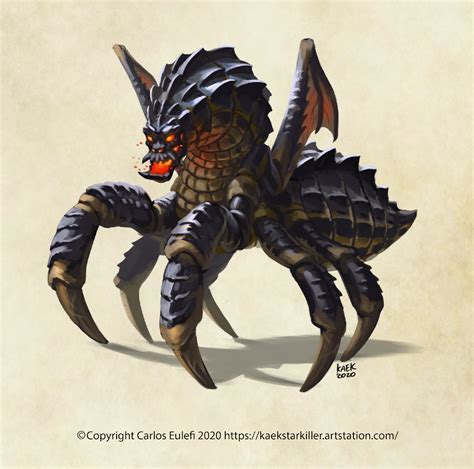 Spider Dragon By Kaek On Deviantart