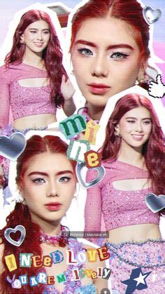 BINI Mikha Wallpaper Lock Screen Wallpaper Pretty Brunette Album Cover Wallpaper Collage