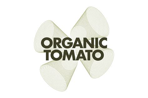 녹색 톤의 유기농 토마토라는 말의 현대적이고 심플하며 최소한의 타이포그래피 디자인 개념에 대한 스톡 벡터 아트 및 기타 이미지 개념 개성 개념 격언 Istock