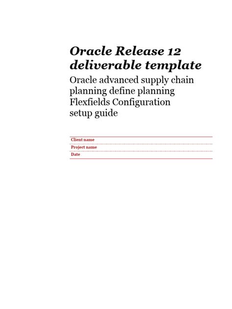 Ascp Define Planning Flexfields Configuration Setup Guide V10 Pdf Databases Computing