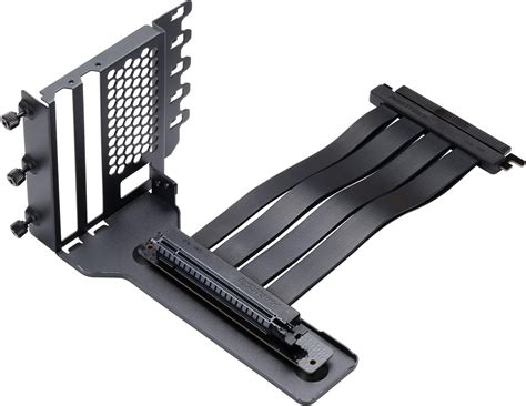 Ezdiy Fab Vertical Gpu Mount With High Speed Pcie 4 0 Riser Cable Shield Series
