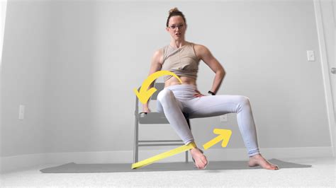 Seated Hip External Rotation With A Band — Dani Winks Flexibility