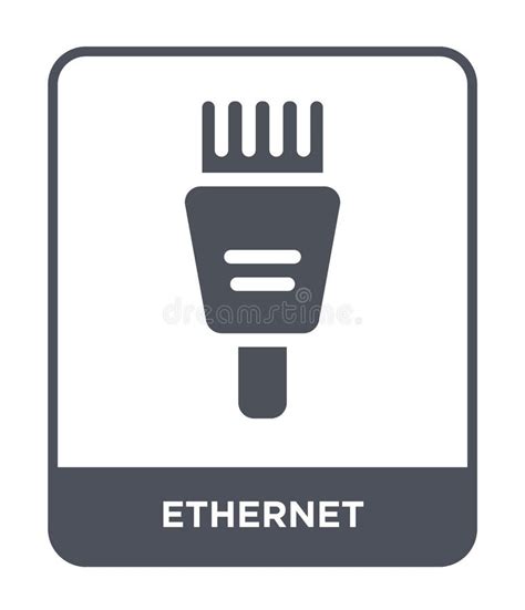 Ethernet Icon Vector From Devices Collection Thin Line Ethernet Outline Icon Vector
