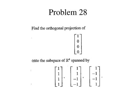 Ppt 51 Orthogonal Projections Powerpoint Presentation Free Download