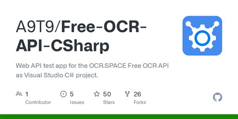 Github A9t9free Ocr Api Csharp Web Api Test App For The Ocrspace Free Ocr Api As Visual