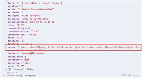Echart Tooltip左边的小圆点怎么设置
