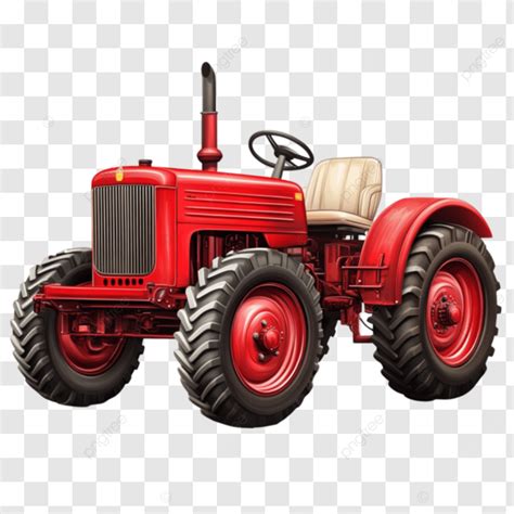 소박한 빨간색 트랙터 클립 아트 그림 촌사람 같은 빨간색 트랙터 Png 일러스트 및 이미지 에 대한 무료 다운로드 Pngtree
