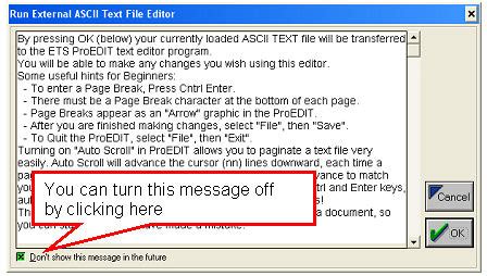 Switch Easily Between ProTEXT And ProEDIT
