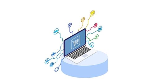 Digital Marketing Campaign Seo Optimization Modern Isometric Line Illustration Business Sketch