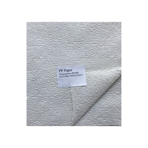 Textured Polypropylene Paper Roll For Embossing