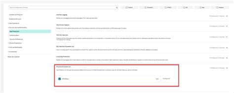 Configure Process Exclusion List Citrix Workspace™ App