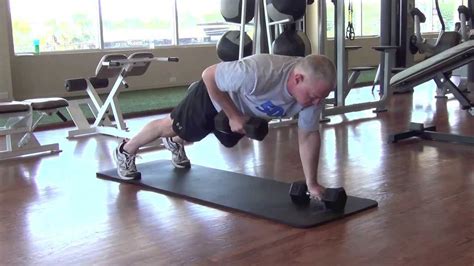 Row From Pushup Position YouTube