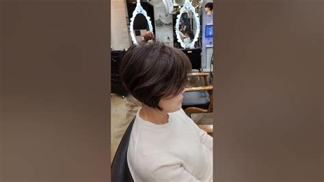 중년숏컷 은 보브컷이 정답 Youtube