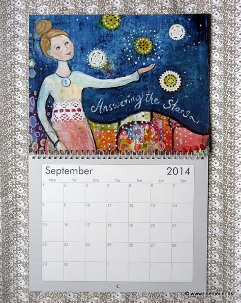 Wall Calendar 2014 Preorder Now And Get 25 Off Lise Meijer