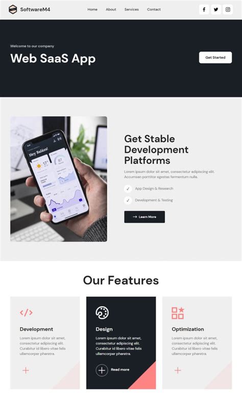 Free Bootstrap Template 2022