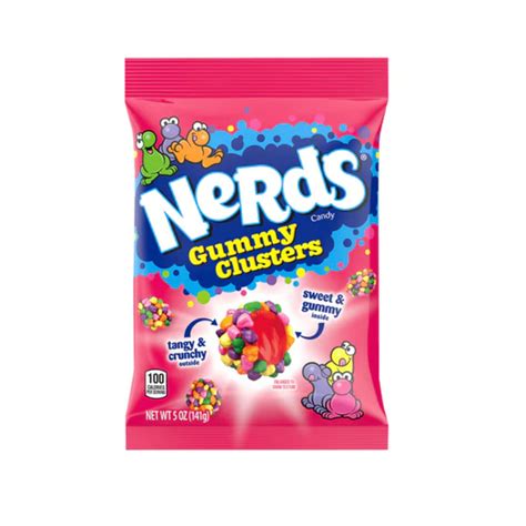 Nerds Gummy Clusters Chewy Candy 5 Oz 141g Promotion Short Dated The American Store