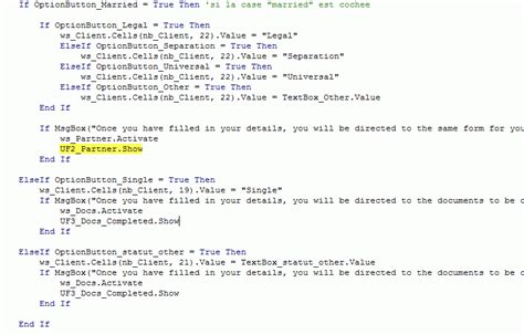 Userformshow Problème