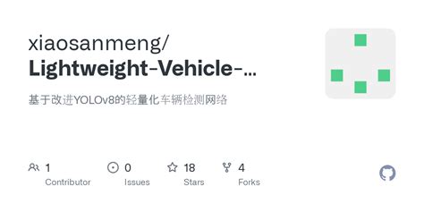 Github Xiaosanmenglightweight Vehicle Detection Network Based On