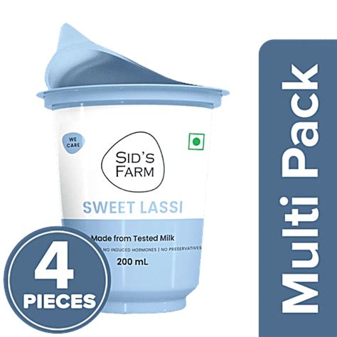 Buy Sids Farm Sweet Lassi Online At Best Price Of Rs Null Bigbasket