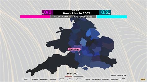 Github Charlie Data Visualisation Game Crime Data Visualisation Across England S Counties
