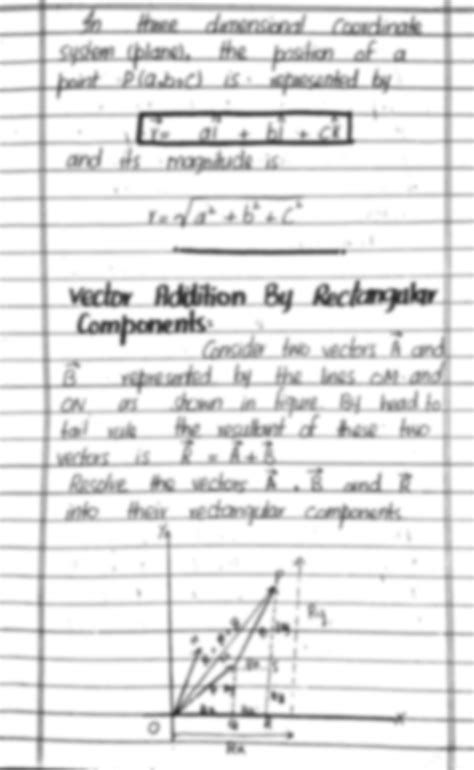 Solution Physics Chapter Vectors Equilibrium Position Vector Vector