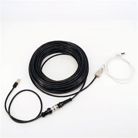 Dnc 2139 Underwater Lan Ethernet Shielded Cat7 Bulkhead Connector For 16mm Port