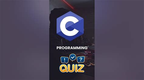 Check Your C Skills 😱 By This Amazing Quizcodingstuntsofficialcoding Quiz Cprogramming