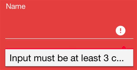 Stackoverflow Cordova Update Validation Text Input Hints And Icon Codename One