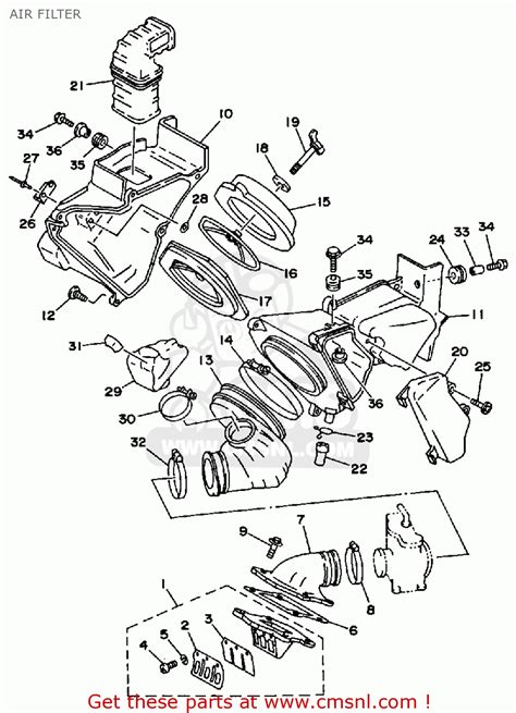 Yamaha Wr200r Competition 1992 N Usa Air Filter Buy Original Air