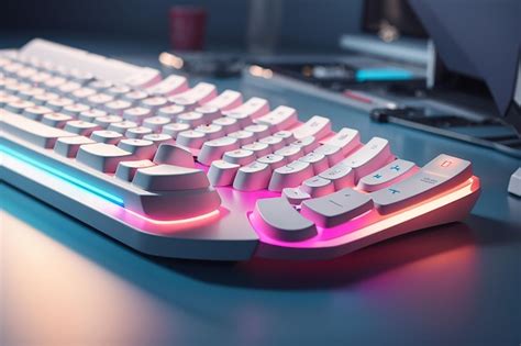 Premium Ai Image The Invisible Keyboard That Appears Only When Needed