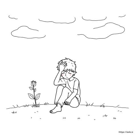 Dibujos De Depresión Para Colorear Esle
