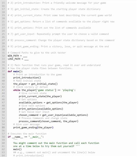 Project 4 Text Adventure To Complete This Activity