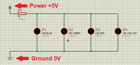 Simulate First Electronics Project In Proteus ISIS The Engineering