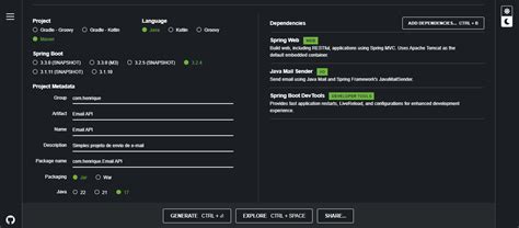 Criando Uma Api Com Spring Boot Para O Envio De E Mail · Henriquefs23 · Tabnews