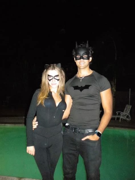 Cat Woman Batman Costume Couples Costume Halloween Catwoman Halloween