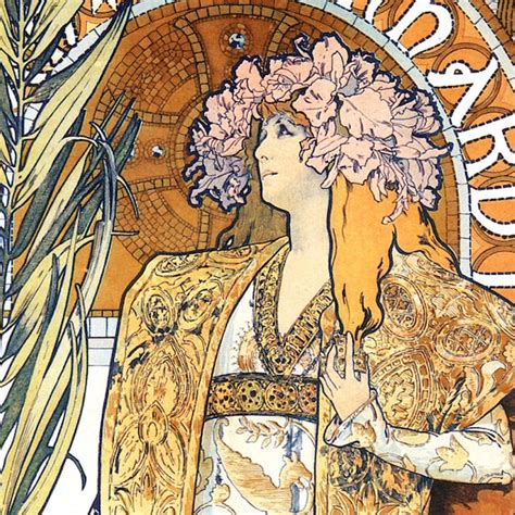 Alphonse Mucha Sarah Bernhardt Gismonda Sarah Bernhardt 1894 Framed
