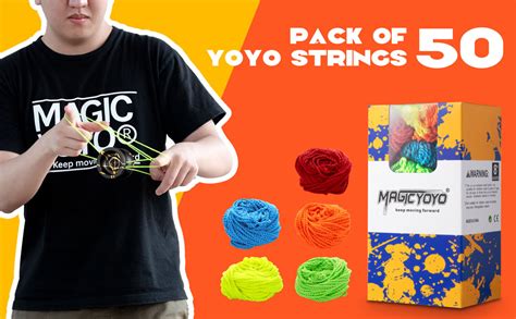Yostar Yoyo Strings Professional 100 Polyester Fits For
