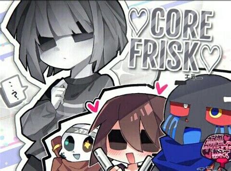 Frisk Fanart Undertale Gif Core Frisk Sans X Frisk Comic Error Sans
