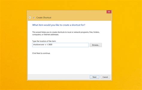 Buat Shortcut Untuk Timer Shutdown Di Windows Telset