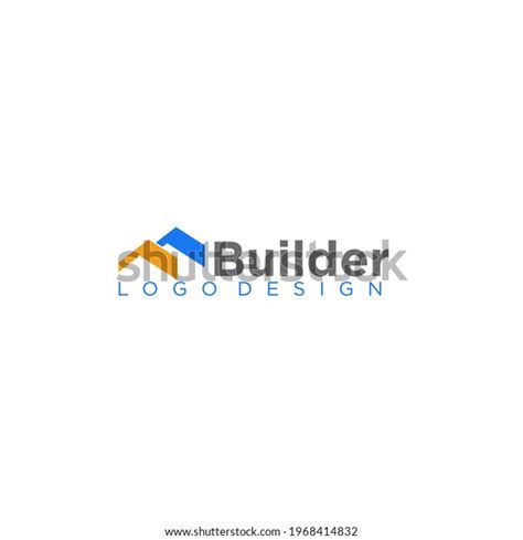 Builder Construction Logo Design Vector Stock Vector Royalty Free
