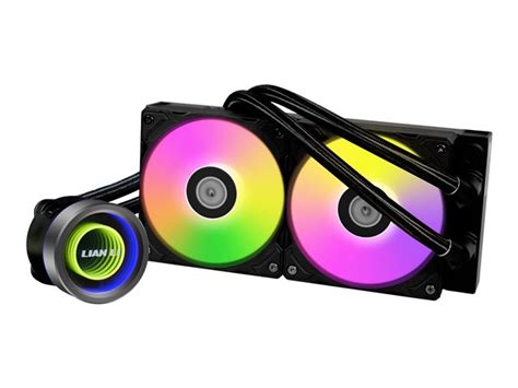 Lian Li Galahad II Trinity Processor Liquid Cooling System With Controller Radiator Size