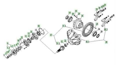 B00718zl3021b 主减速器总成 Main Reducer Assembly Sinoreach Group Co
