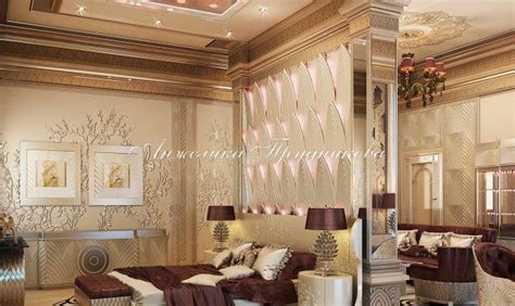 Дизайн интерьера спальни в стиле ар деко Проектирование интерьеров